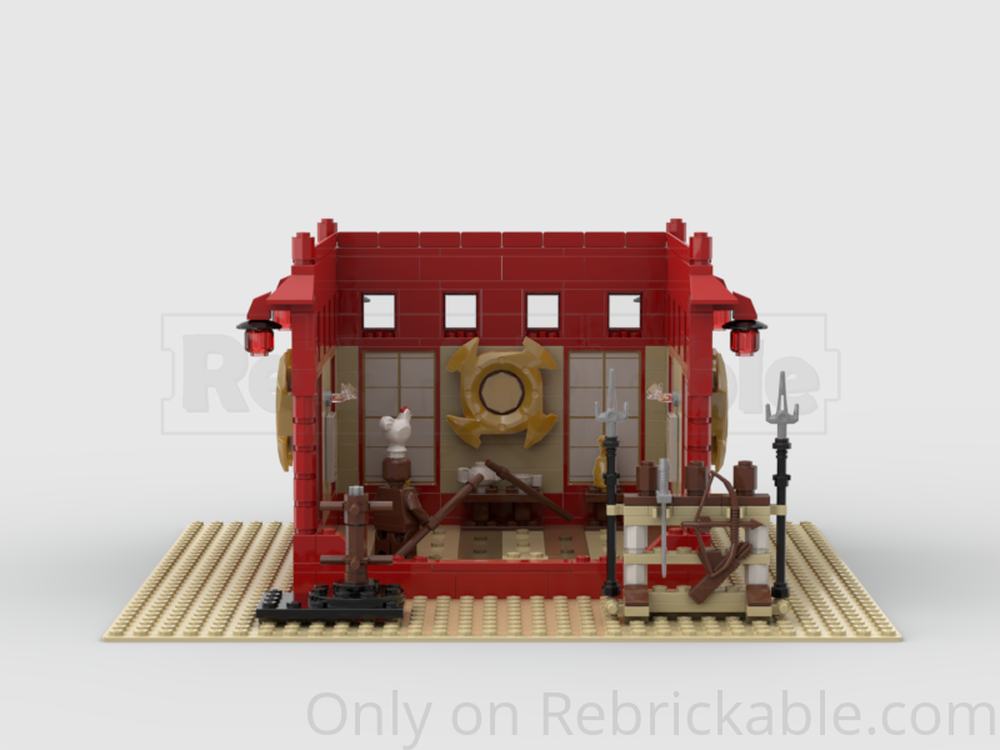 LEGO MOC Ninja Dojo by Stackem | Rebrickable - Build with LEGO