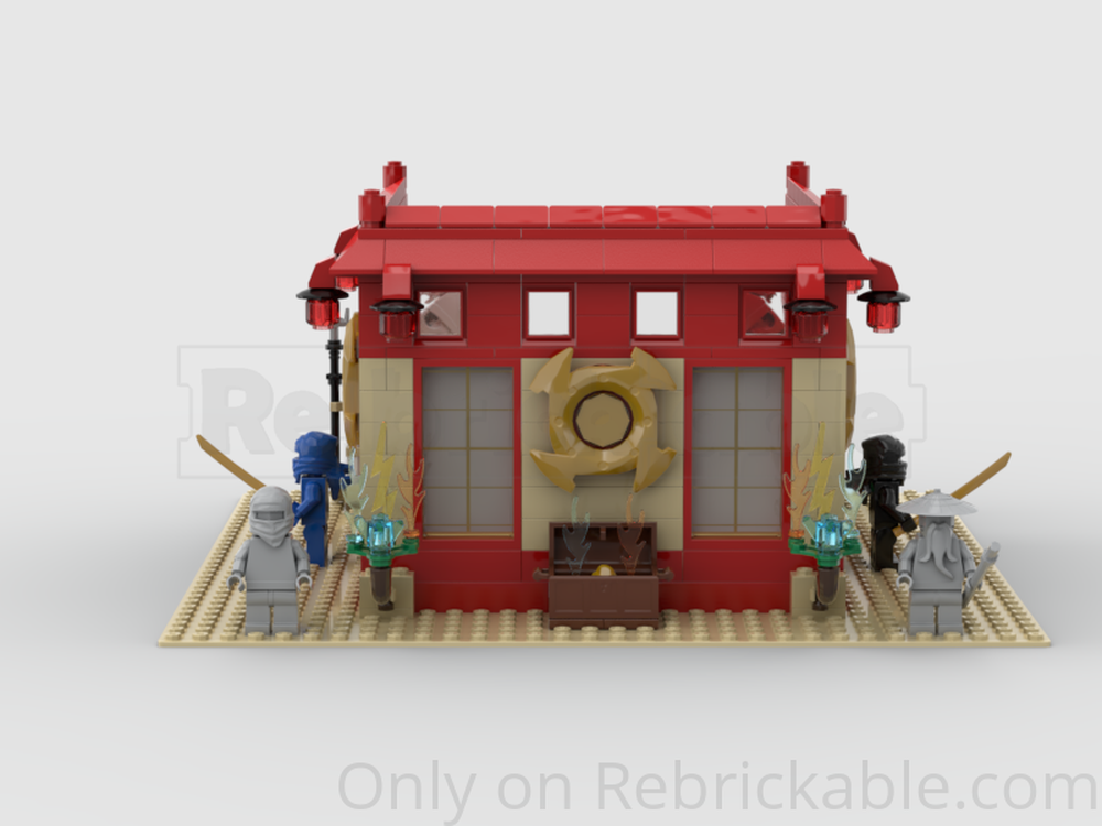 LEGO MOC Ninja Dojo by Stackem | Rebrickable - Build with LEGO