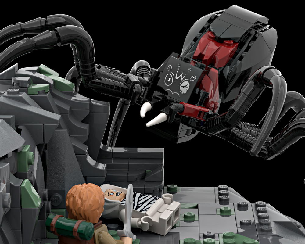 LEGO MOC Shelob's Lair by Tubi_Rock_V | Rebrickable - Build with LEGO