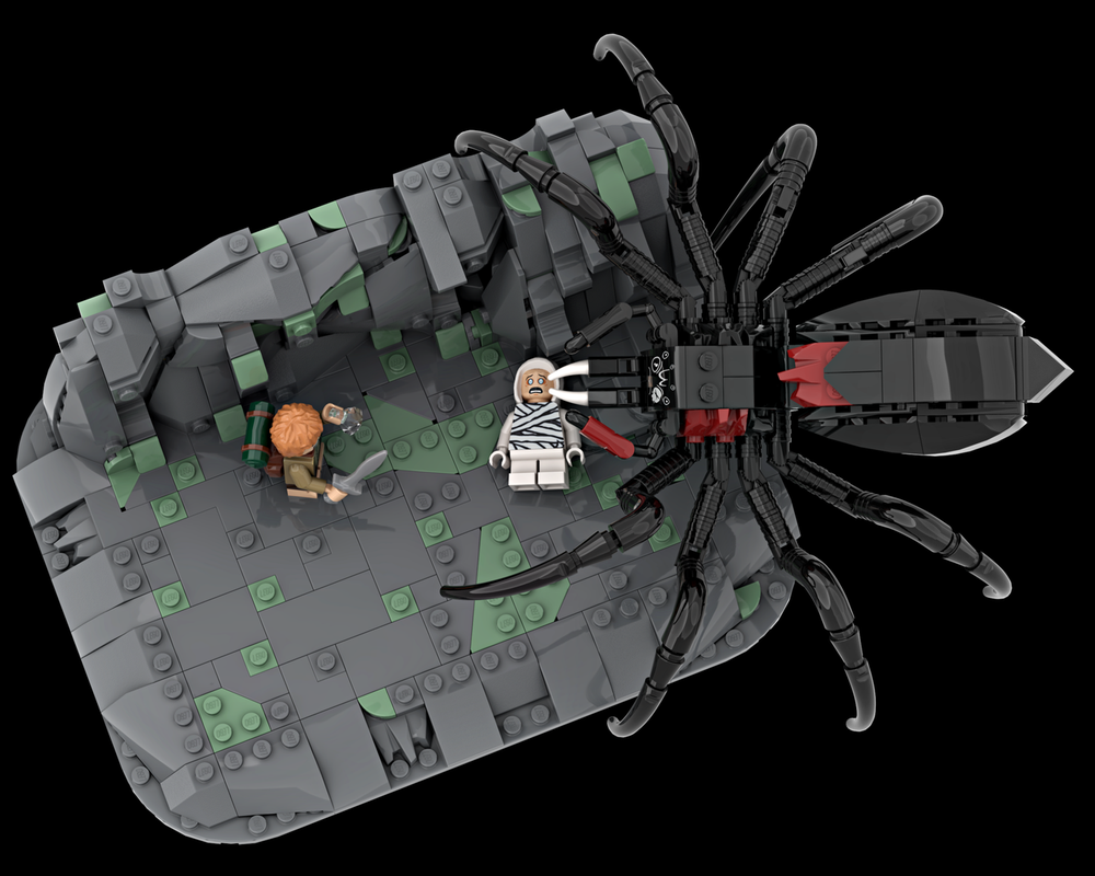 LEGO MOC Shelob's Lair by Tubi_Rock_V | Rebrickable - Build with LEGO