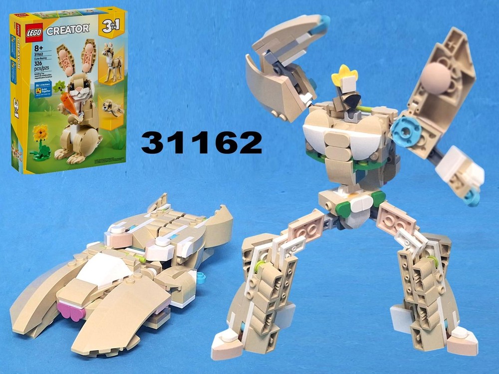 LEGO MOC-226344 Transformer Hovercar using set 31162: Cute Bunny by ...