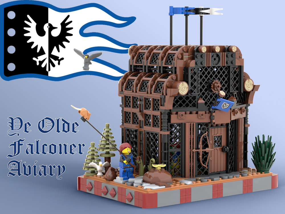 LEGO MOC Falconer Aviary by Thomus_Bean | Rebrickable - Build with LEGO