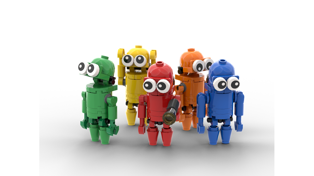 LEGO MOC R.E.P.O SEMIBOTS by Camobricktape | Rebrickable - Build with LEGO