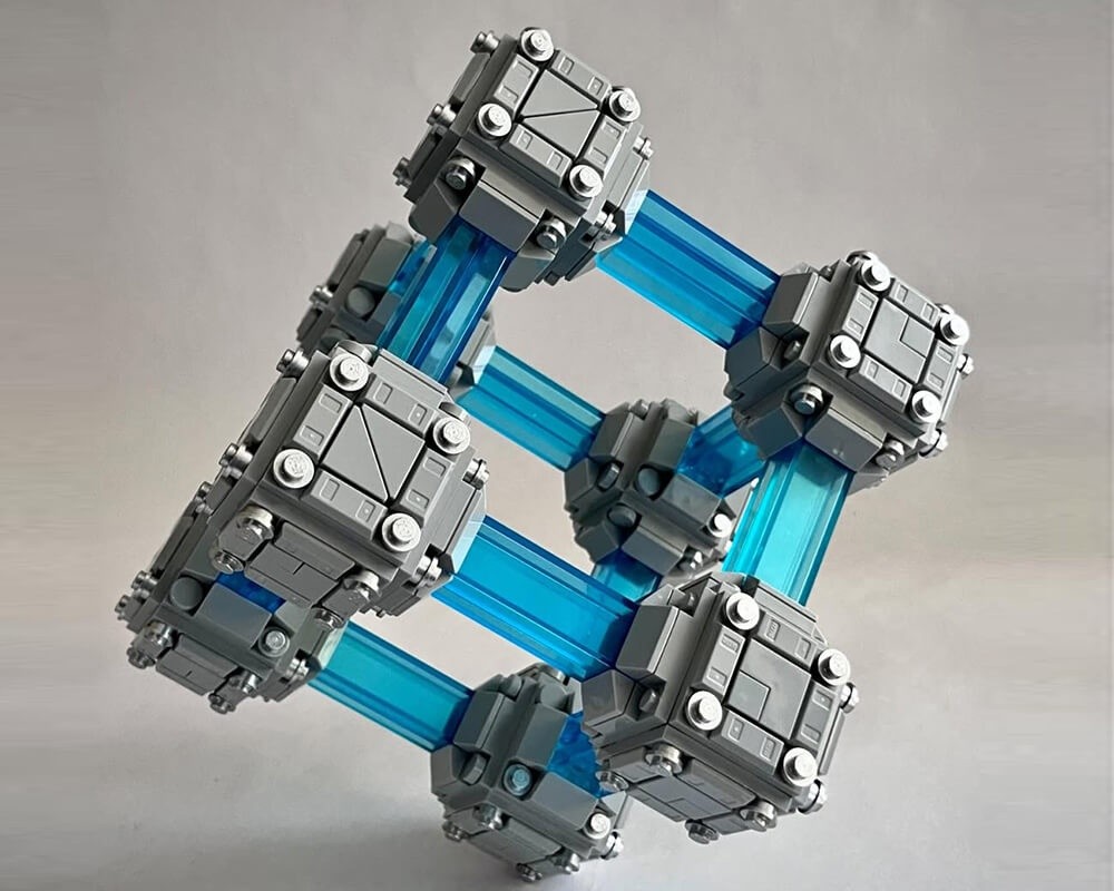 LEGO MOC-226364 Riveted Energy Cube, by Zachary Steinman by Planet GBC ...