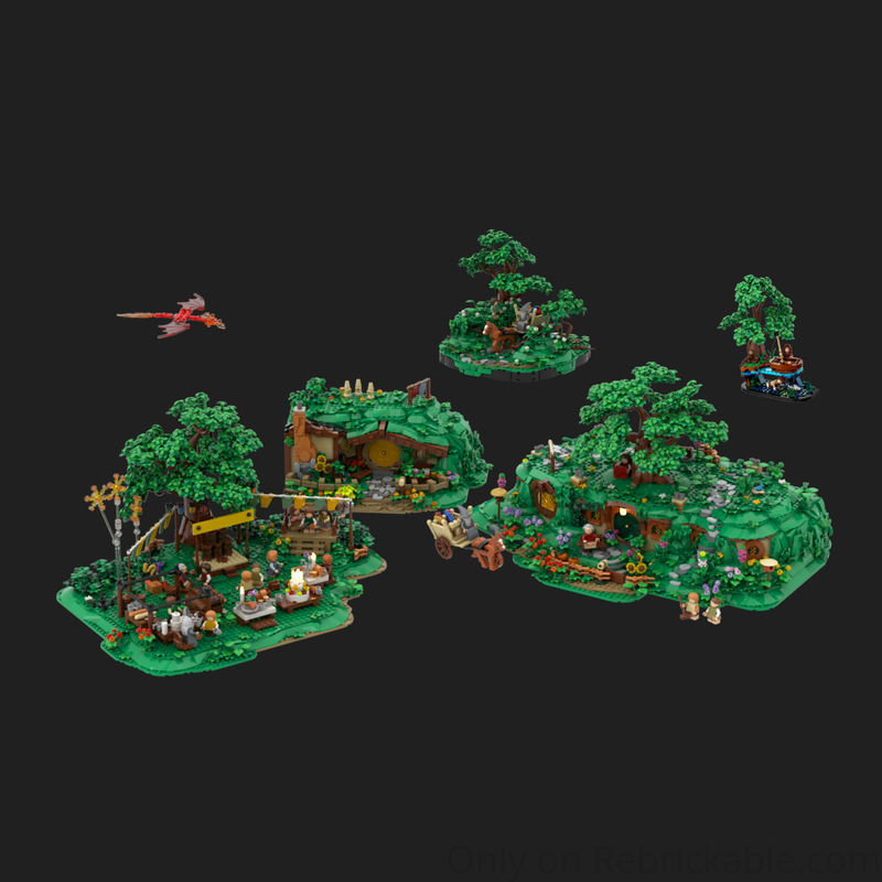 LEGO MOC The Shire - Extended Shire Bundle by rebelnili | Rebrickable ...