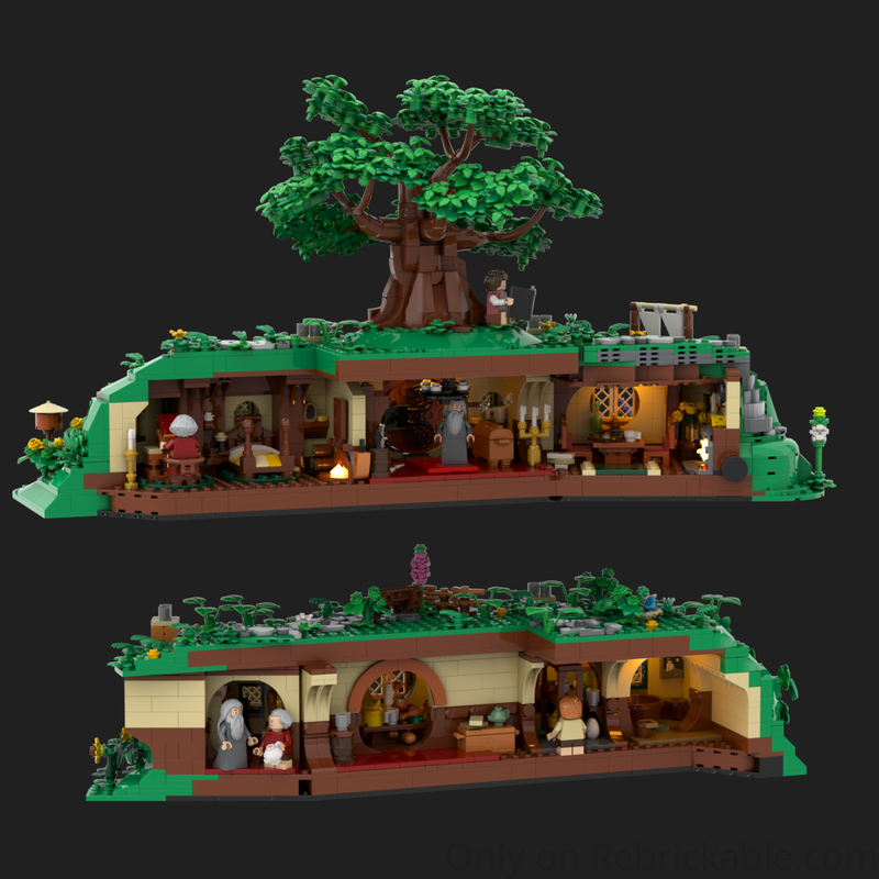 LEGO MOC The Shire - Extended Shire Bundle by rebelnili | Rebrickable ...