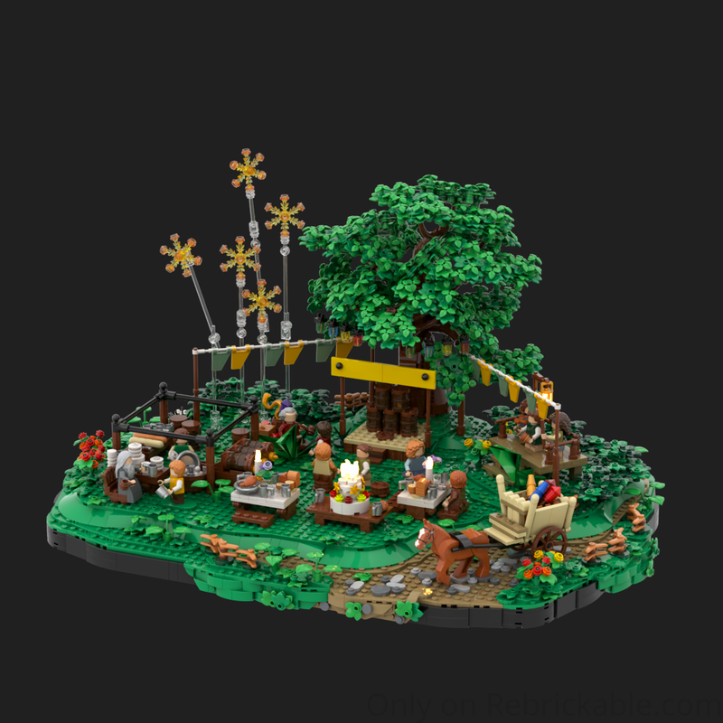 LEGO MOC The Shire - Extended Shire Bundle by rebelnili | Rebrickable ...