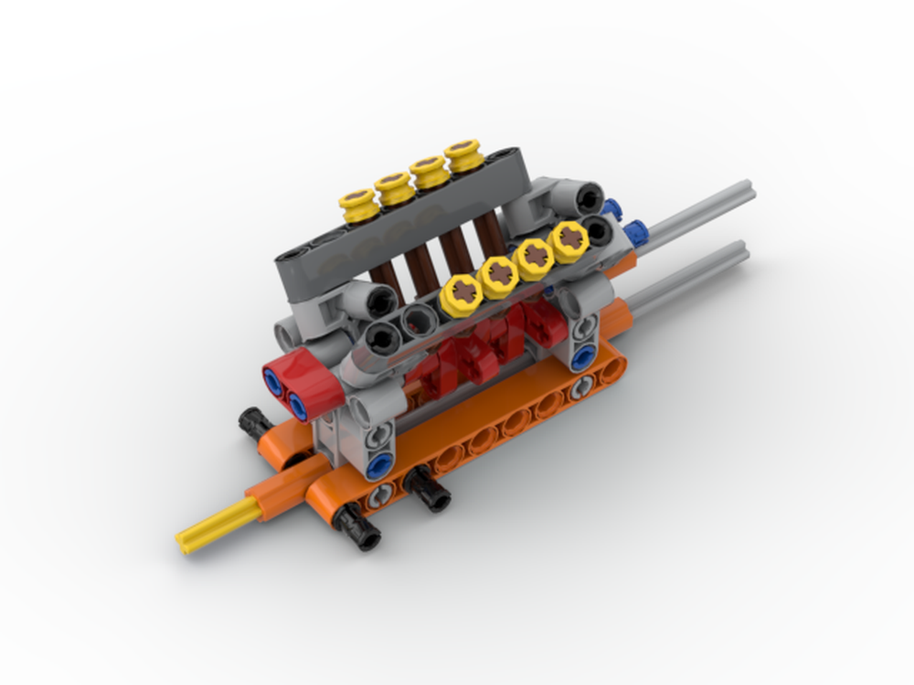 LEGO MOC 42093 Engine Modification by RetroRemake | Rebrickable - Build with LEGO