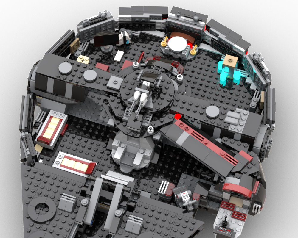 LEGO MOC-226386 Mirrored Dark Falcon - 75389 Alternate Build by ...