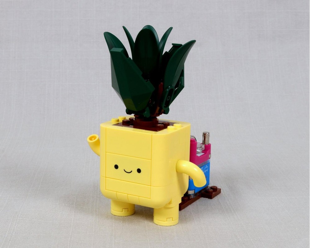 LEGO MOC Dancing Yellow Happy Plant by JKBrickworks | Rebrickable ...