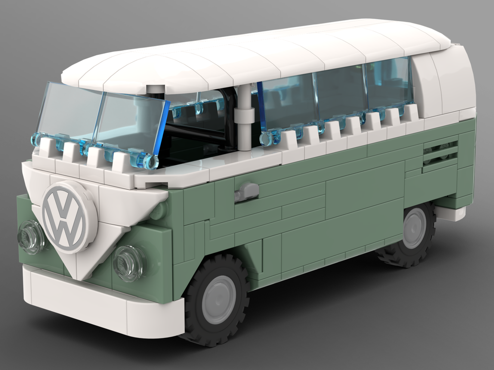 LEGO MOC VW T1 Bus by Dongeraldo | Rebrickable - Build with LEGO