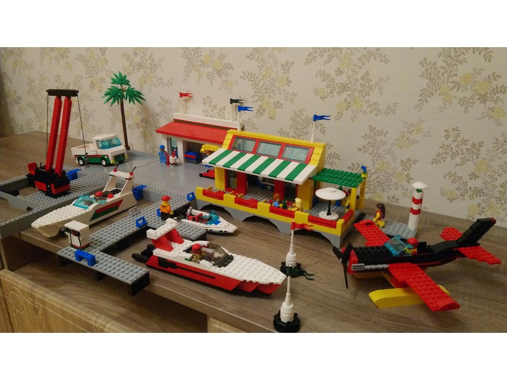 LEGO MOC Sail N' Fly Marina (6543 - remake) by Denis-O | Rebrickable ...