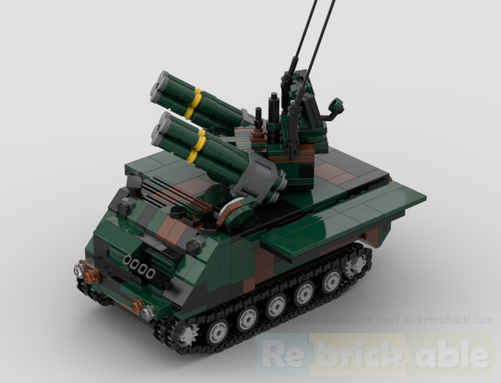 LEGO MOC Canadian ADATS M113 by HMMWVmocs | Rebrickable - Build with LEGO