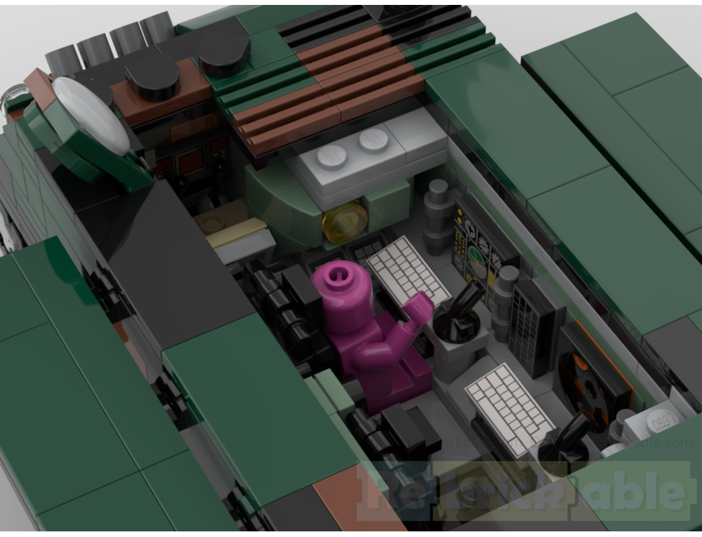 LEGO MOC Canadian ADATS M113 by HMMWVmocs | Rebrickable - Build with LEGO