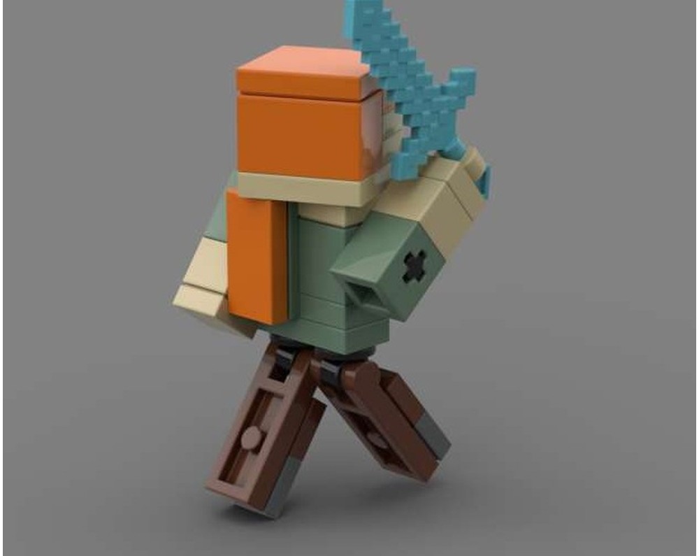 LEGO MOC Craftmine Players V1 (Steve and Alex) by Brick Industries ...