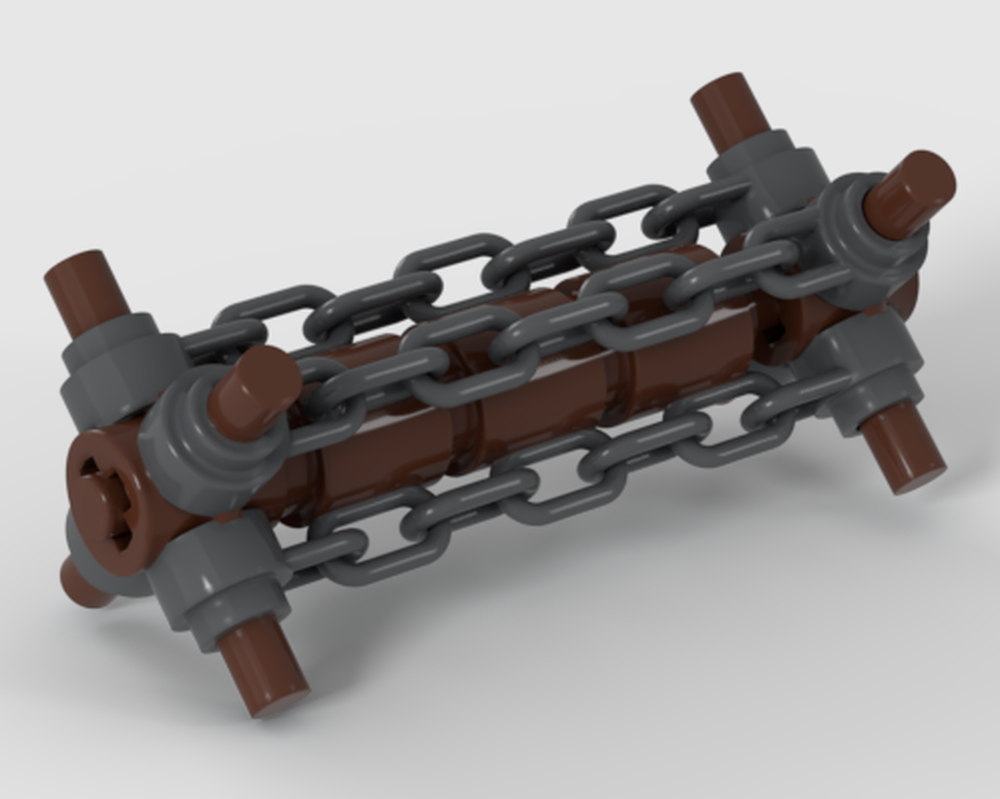 LEGO MOC Moveable Barbed Wire by Battlebrickz19 | Rebrickable - Build ...