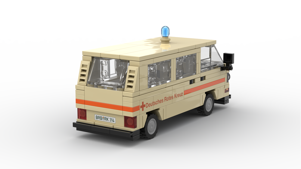 LEGO MOC-226417 1982 VW Transporter T3 German Red Cross Ambulance by ...