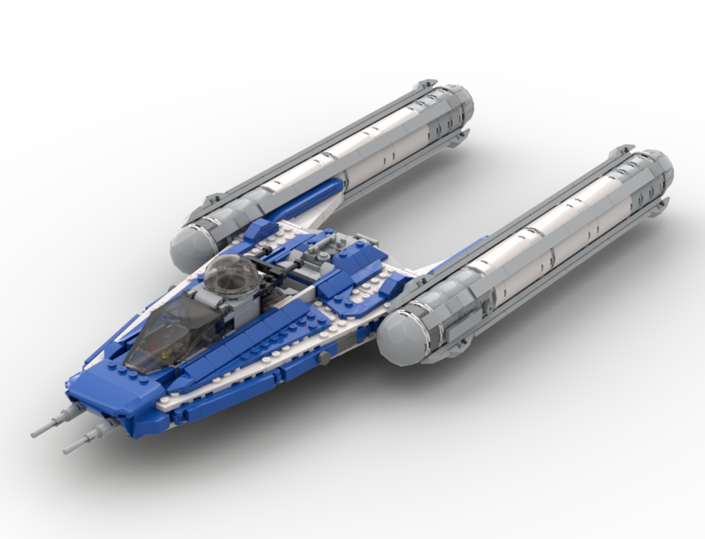 LEGO MOC Captain Rex Y Wing Starfighter Play Set by AxelMverse ...