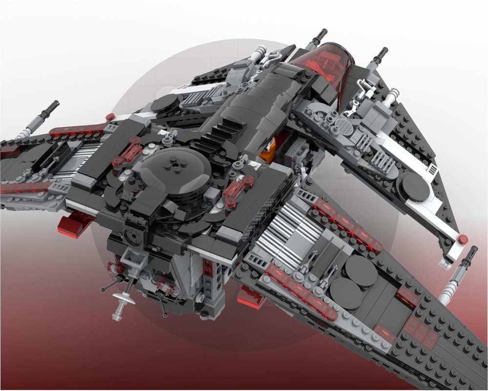 LEGO MOC-226435 75389 - Heavy Altitude Support Craft - Death and Night ...
