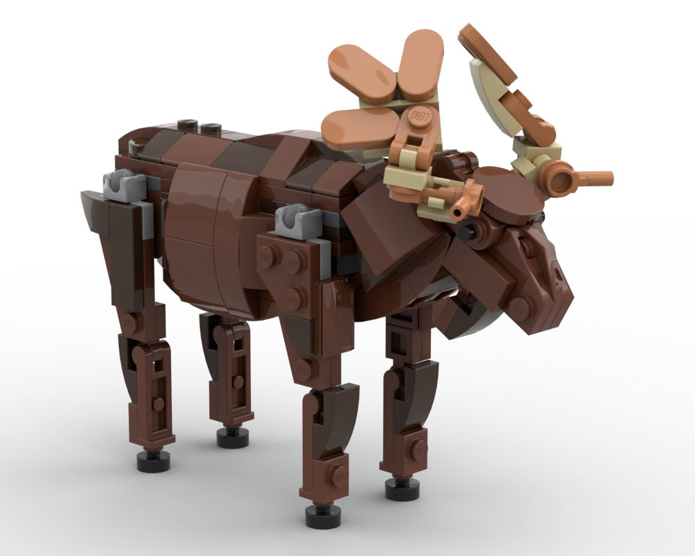 LEGO MOC moose by Minifig_MOCS | Rebrickable - Build with LEGO