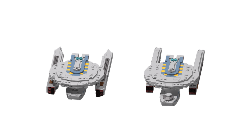 LEGO MOC USS Curry and USS Raging Queen Curry-Class Variants, Smooth ...