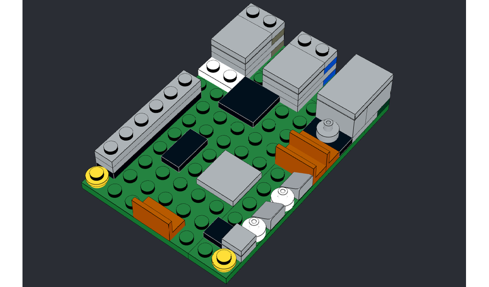 LEGO MOC-226452 Raspberry pi 5 by Penguin2_0 | Rebrickable - Build with ...