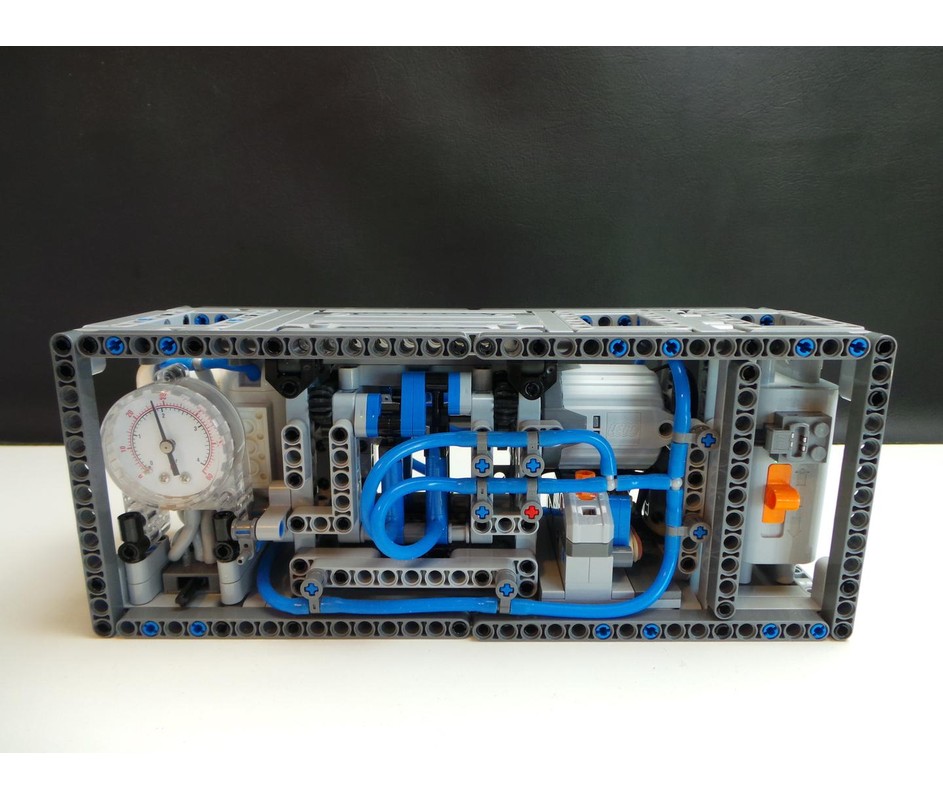 LEGO MOC Lego Technic Auto Start Air Compressor by HRU Bricks ...