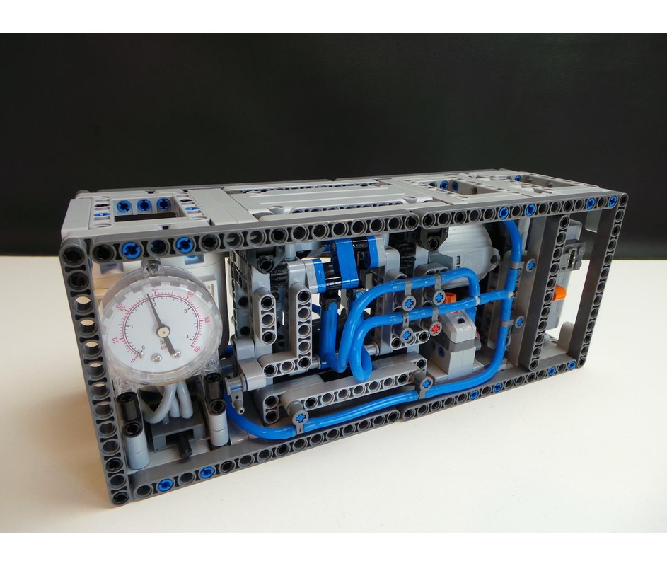 LEGO MOC Lego Technic Auto Start Air Compressor by HRU Bricks ...
