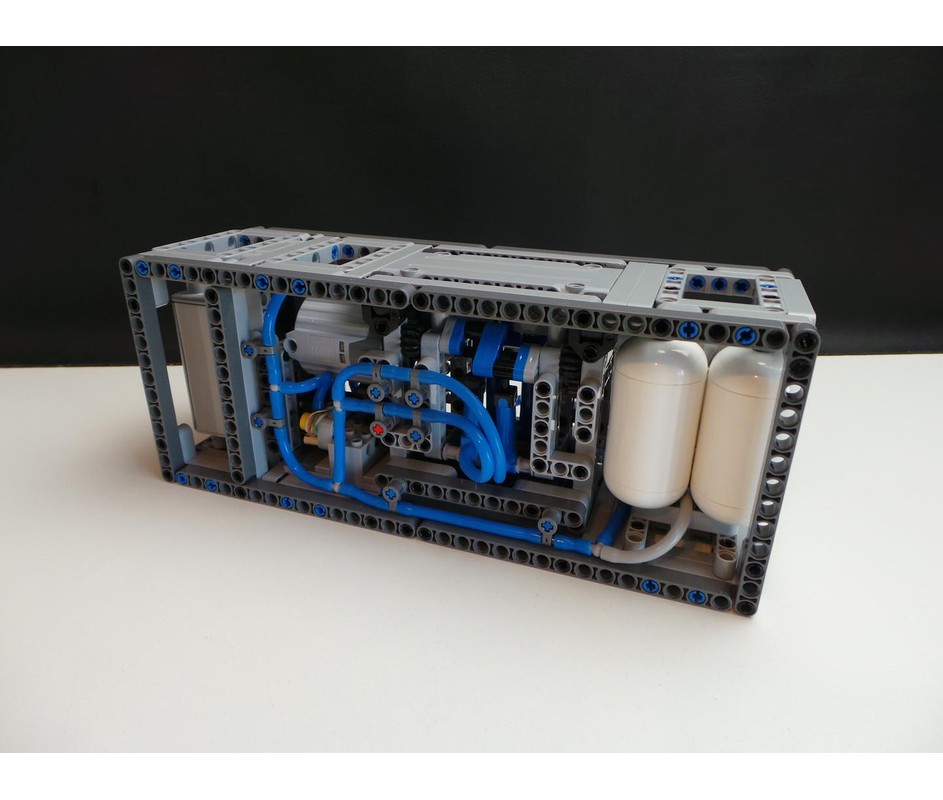 LEGO MOC Lego Technic Auto Start Air Compressor by HRU Bricks ...