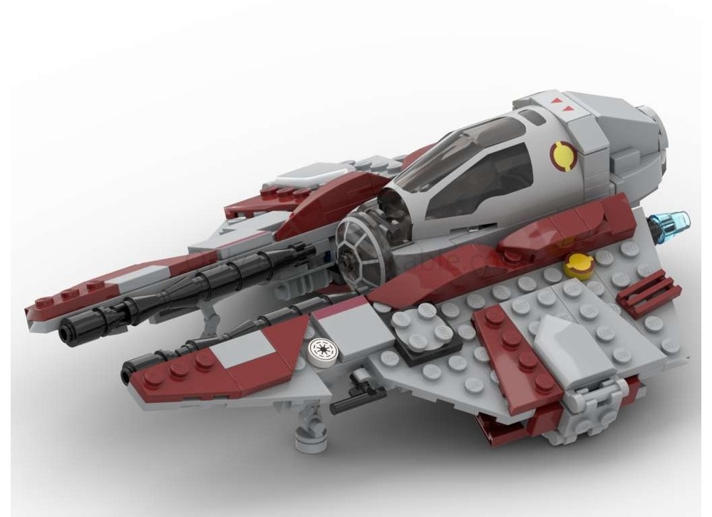 LEGO MOC Obi-Wan's Eta-2 Actis-Class Jədi Interceptor by The Pirate ...