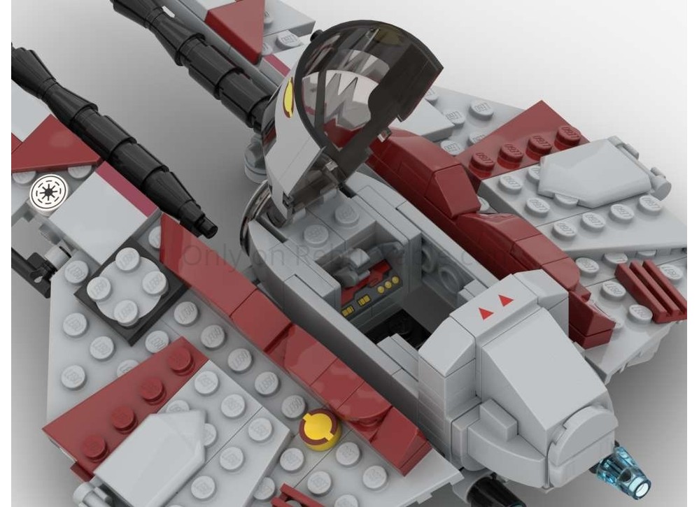 LEGO MOC Obi-Wan's Eta-2 Actis-Class Jədi Interceptor by The Pirate ...