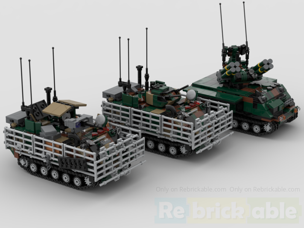 LEGO MOC Canadian M113 Pack by HMMWVmocs | Rebrickable - Build with LEGO
