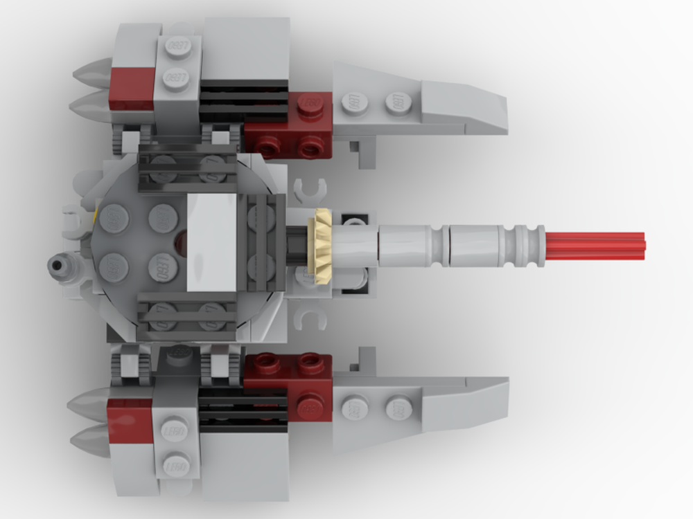 LEGO MOC 2-M Saber Class Hover Tank (Microscale) from SW:Commander by ...