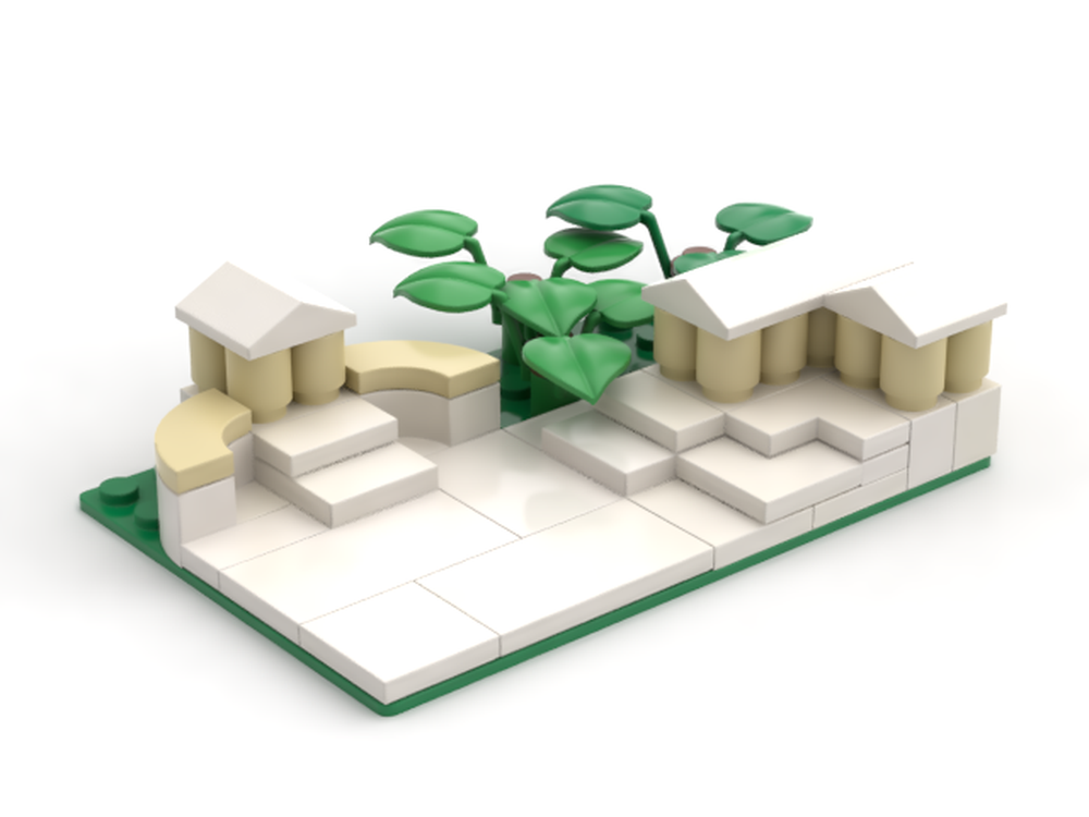 Lego Moc Temple By Svetonio Rebrickable Build With Lego