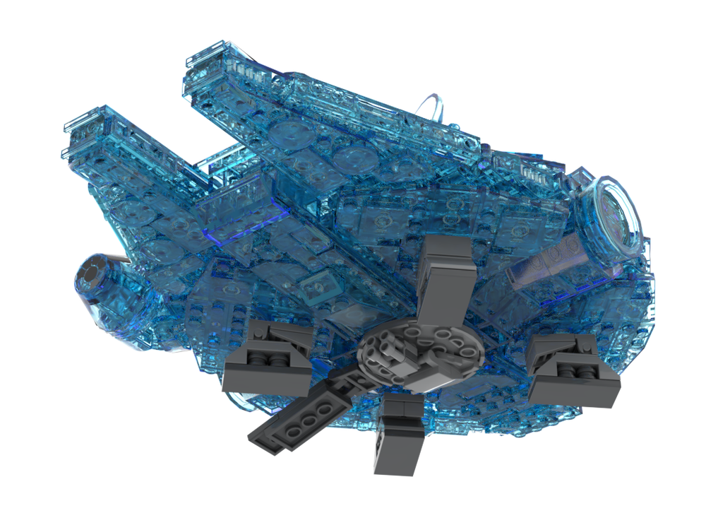 LEGO MOC-226492 75375 - Landing pads, ventral gun and entrance MOD by ...