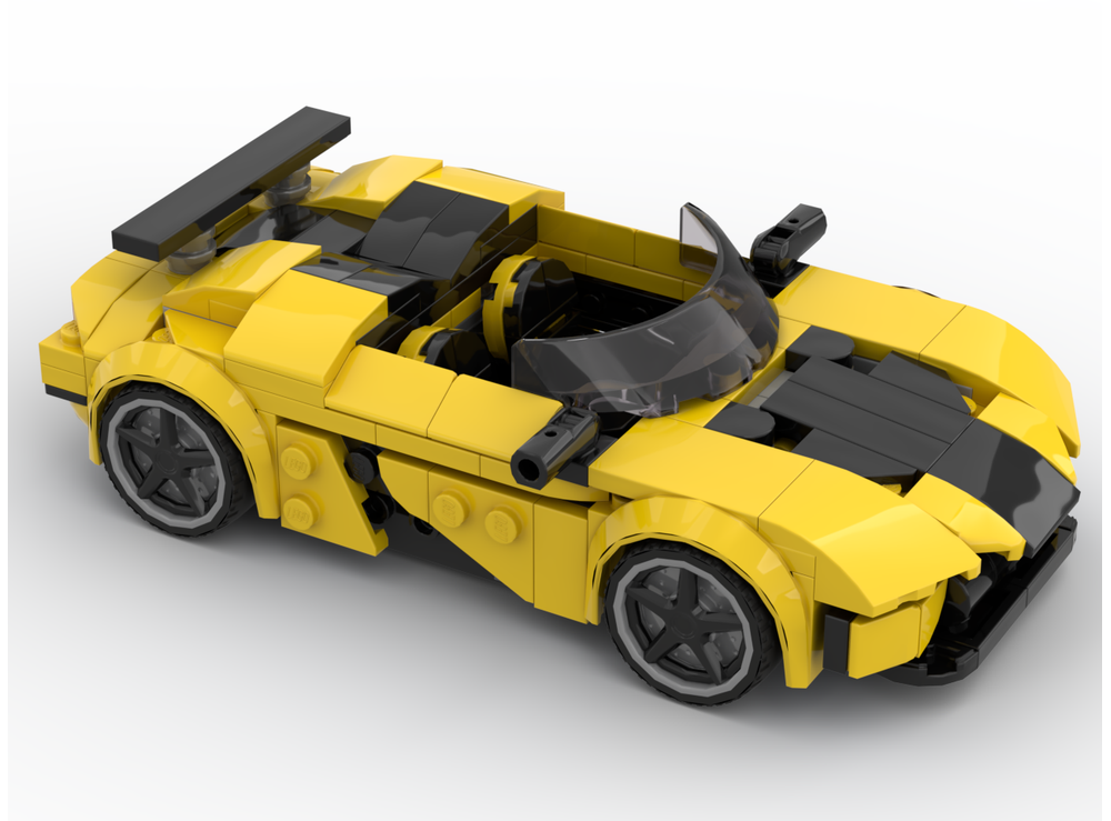 LEGO MOC-226497 Koenigsegg Regera Roadster 76924 SL63 alternative build ...