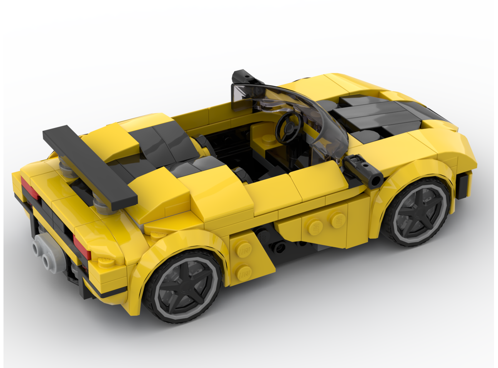 LEGO MOC Koenigsegg Regera Roadster 76924 SL63 alternative build by ...