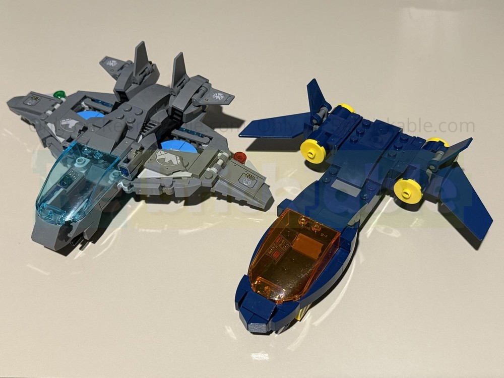 LEGO MOC-226500 X-Men X-Jet for X-Mansion by valeriusOnline ...
