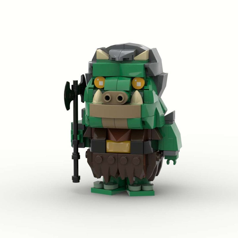 LEGO MOC Gamorrean Guard by Beardfunk | Rebrickable - Build with LEGO