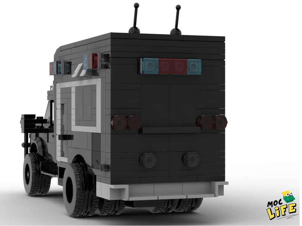 LEGO MOC Ford F-450 quad cab dually ambulance president motorcade by ...