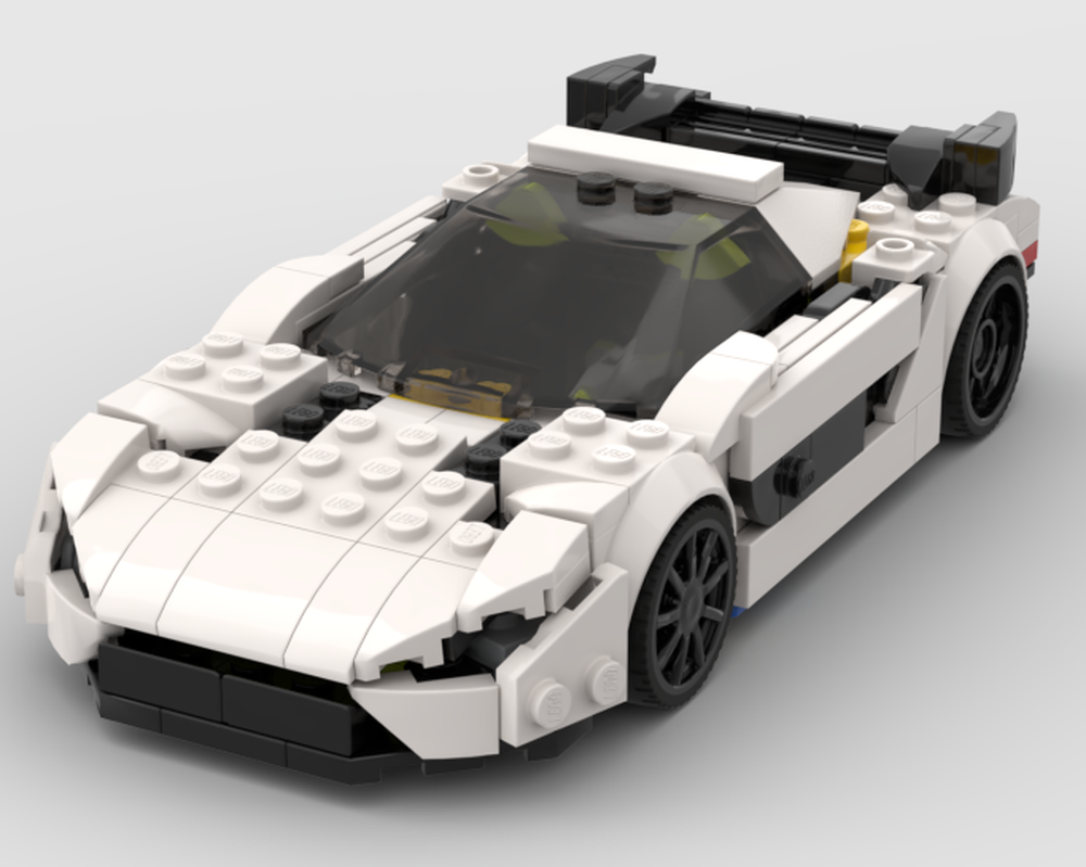 LEGO MOC Supercar by I_segno | Rebrickable - Build with LEGO