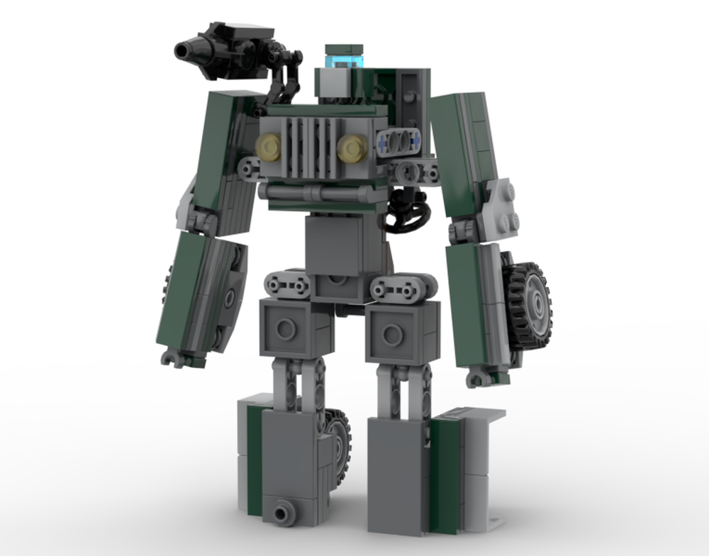 LEGO MOC Lego Transformer- Hound by TheScholarlyFool | Rebrickable ...