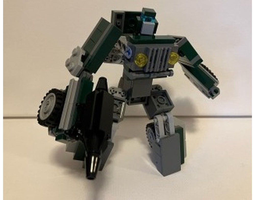 LEGO MOC Lego Transformer- Hound by TheScholarlyFool | Rebrickable ...