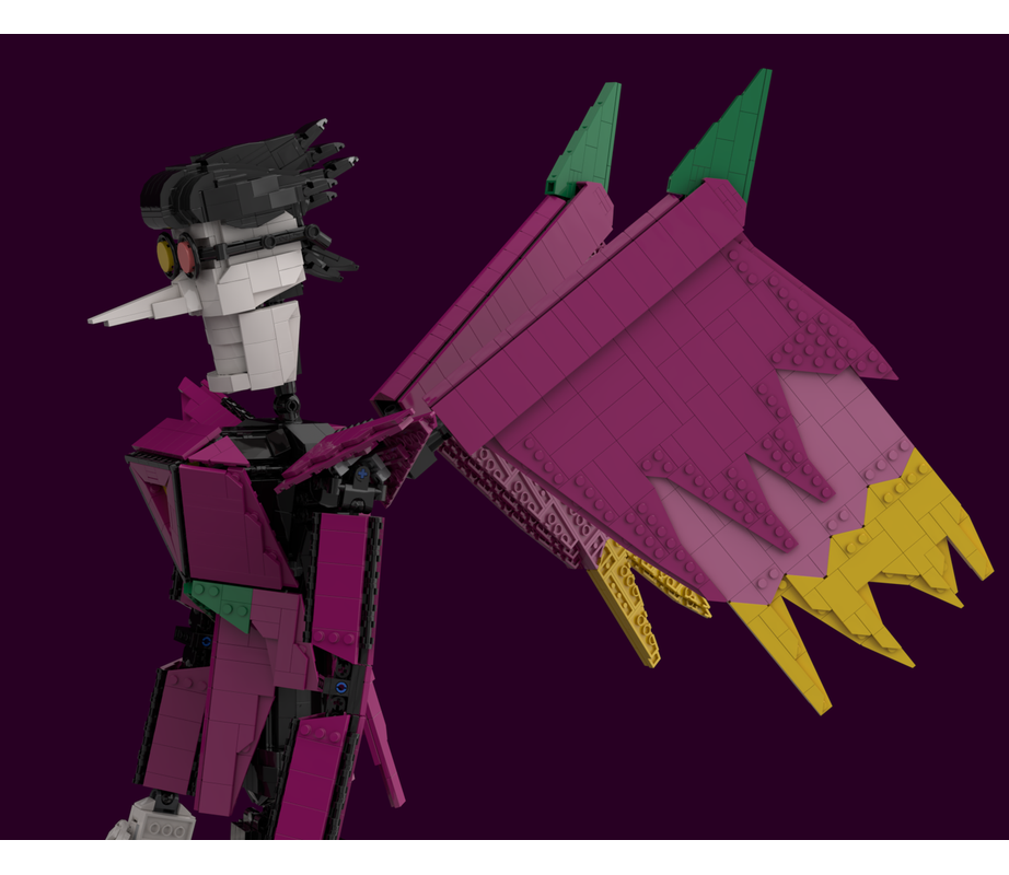 LEGO MOC Spamton NEO by Green73 | Rebrickable - Build with LEGO