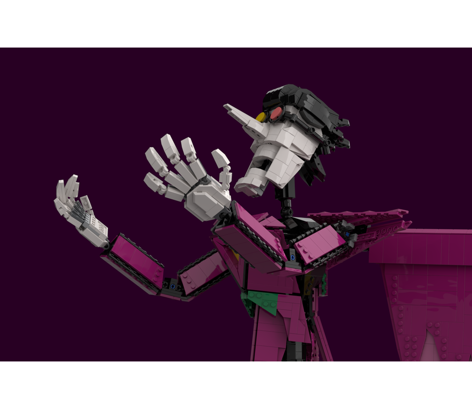 LEGO MOC Spamton NEO by Green73 | Rebrickable - Build with LEGO