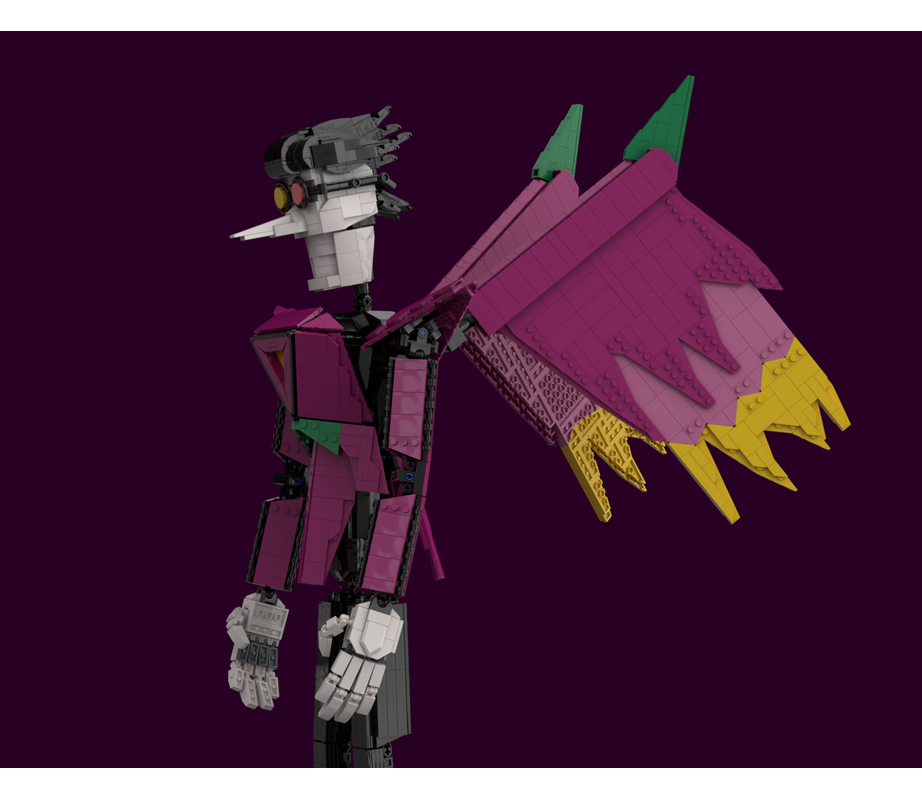 LEGO MOC Spamton NEO by Green73 | Rebrickable - Build with LEGO