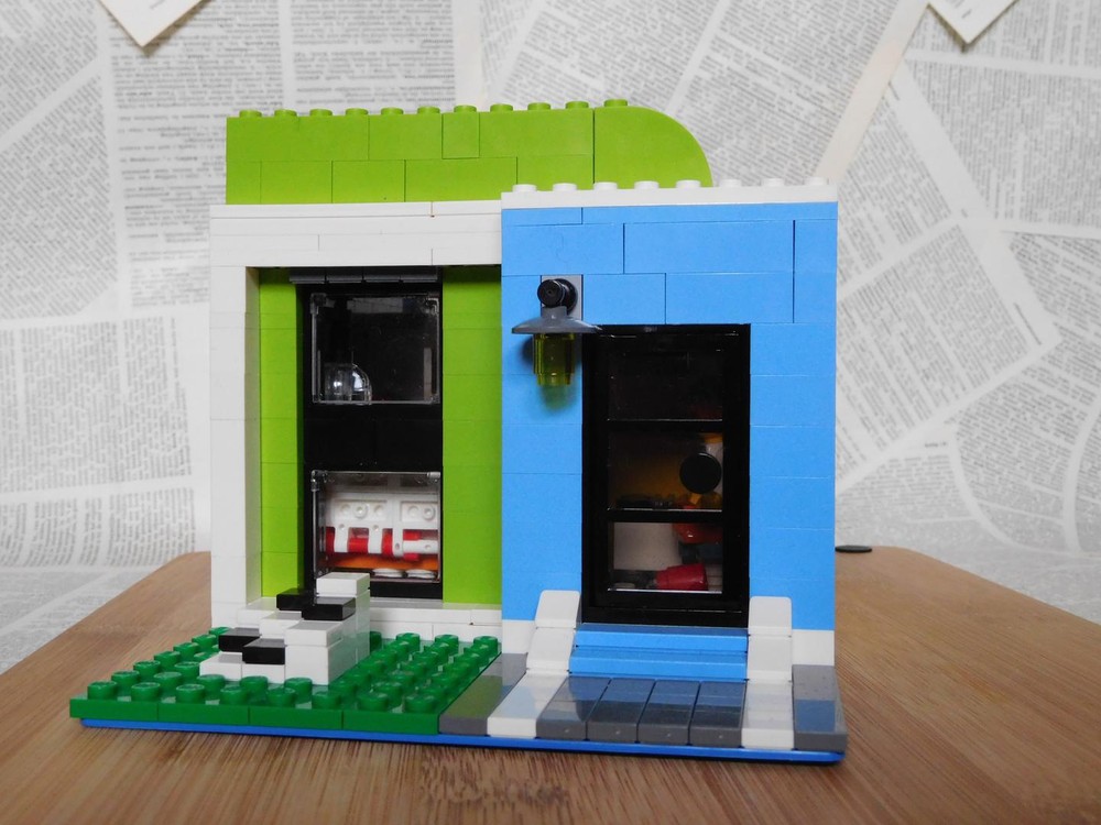 LEGO MOC Lakeside Modern House by Klaartje68 | Rebrickable - Build with ...