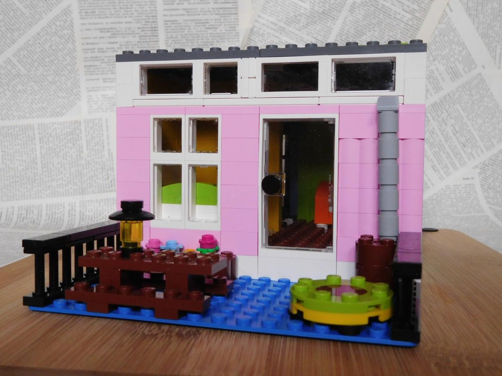LEGO MOC Lakeside Modern House by Klaartje68 | Rebrickable - Build with ...