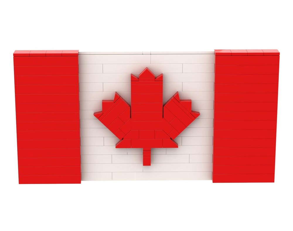 LEGO MOC-226533 Canada Flag by legobymunzy | Rebrickable - Build with LEGO