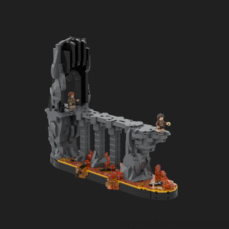 LEGO MOC-226536 The Fires of Mount Doom by rebelnili | Rebrickable ...